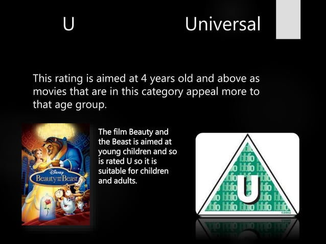 Age ratings for films | PPT