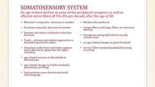 Age related changes in nervous system | PPTX