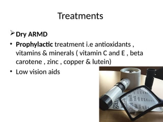 Age Related Macular Degeneration (ARMD).pptx