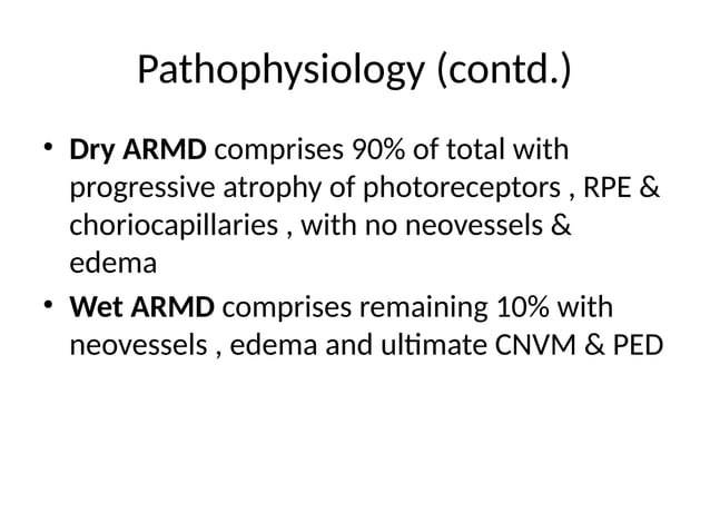 Age Related Macular Degeneration (ARMD).pptx