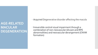 Neovascular AMD | PPTX