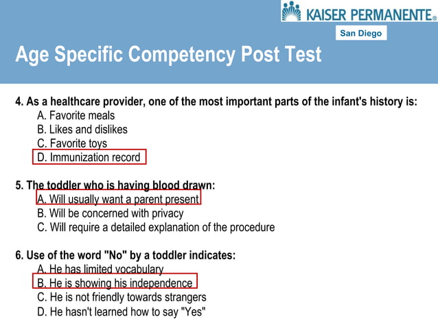 Age specificcompetency 2 | PPT