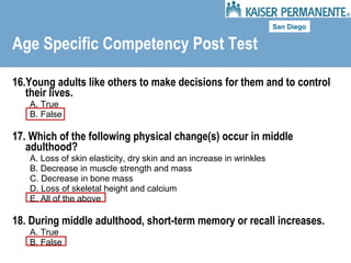 Age specificcompetency 2 | PPT