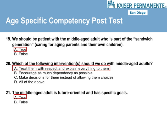 Age specificcompetency 2 | PPT