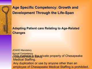 Age Specific Guidelines | PPT