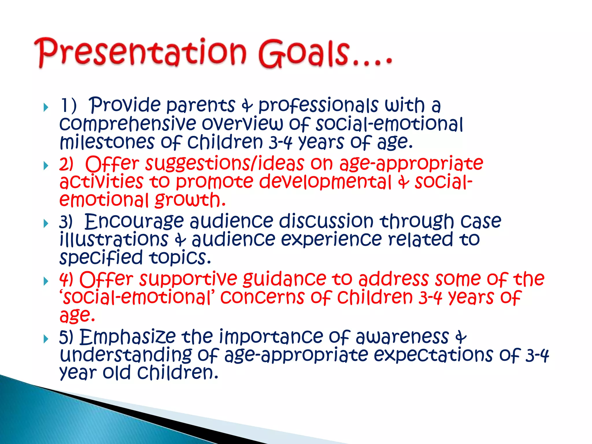 Ages & stages of 3 4 year old social development rev2 | PPSX