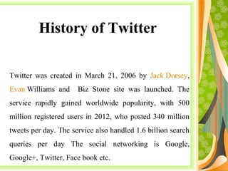 Age structure, twitter, joint family system | PPT