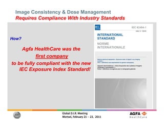 Agfa dose management for image quality | PDF