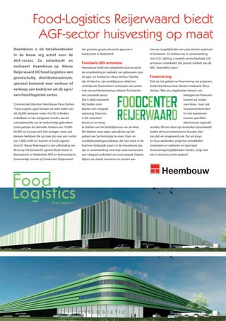 Agf primeur bedrijfspresentatie Heembouw 2017 | PDF