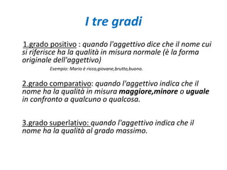Aggettivi | PPTX