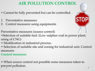 what is pollution, types of pollution ,air pollution | PPT | Free Download