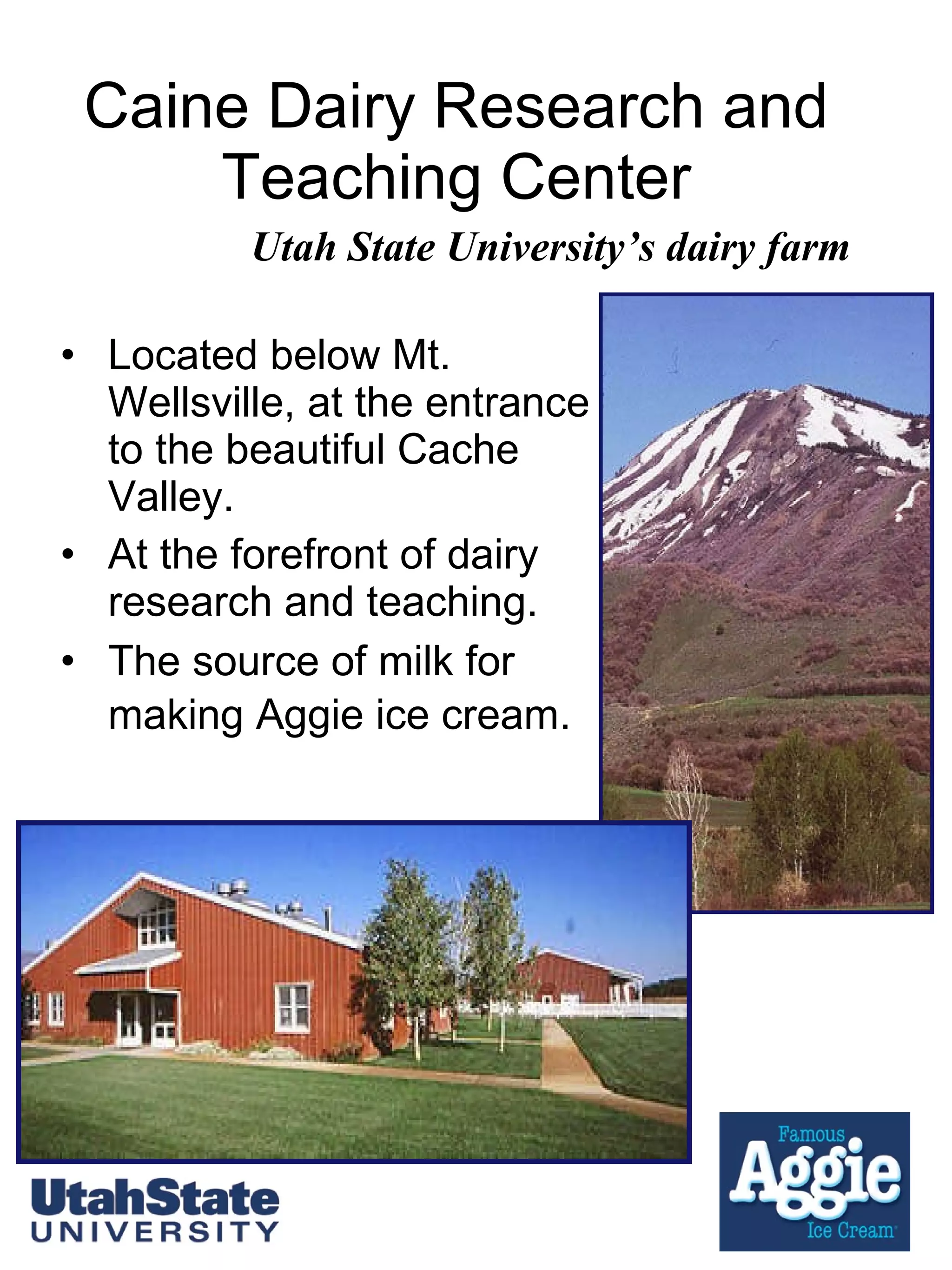 Aggie Icecream History | PPT