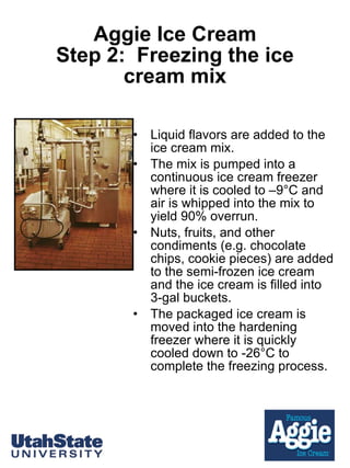 Aggie Icecream History | PPT