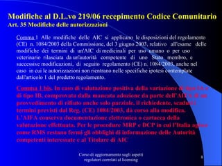 Aggiornamenti regolatori | PPT