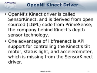 Kinect on Android Pandaboard | PPT