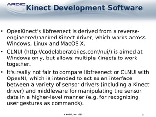 Kinect on Android Pandaboard | PPT