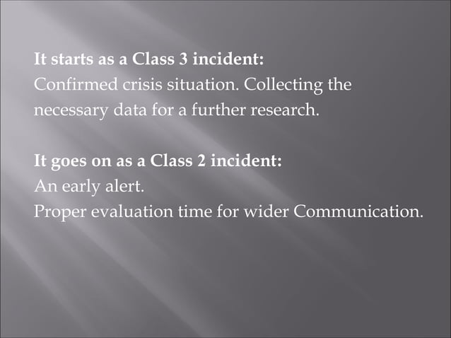 Crisis Management Simulation at Panteion University - Team B1 | PPT