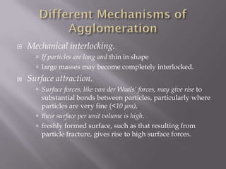 Agglomeration | PPTX