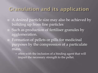 Agglomeration | PPTX