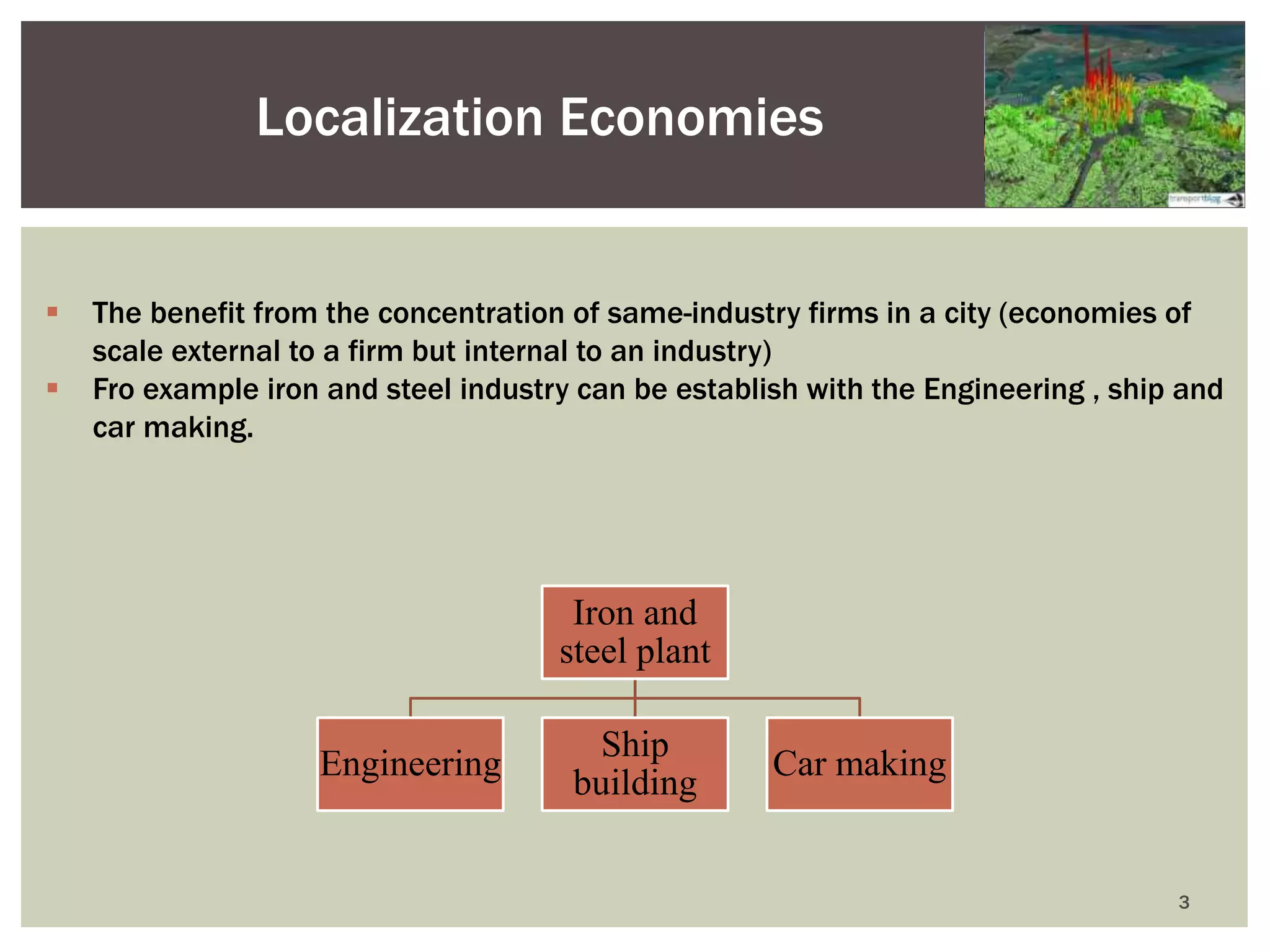Agglomeration of economics | PPTX
