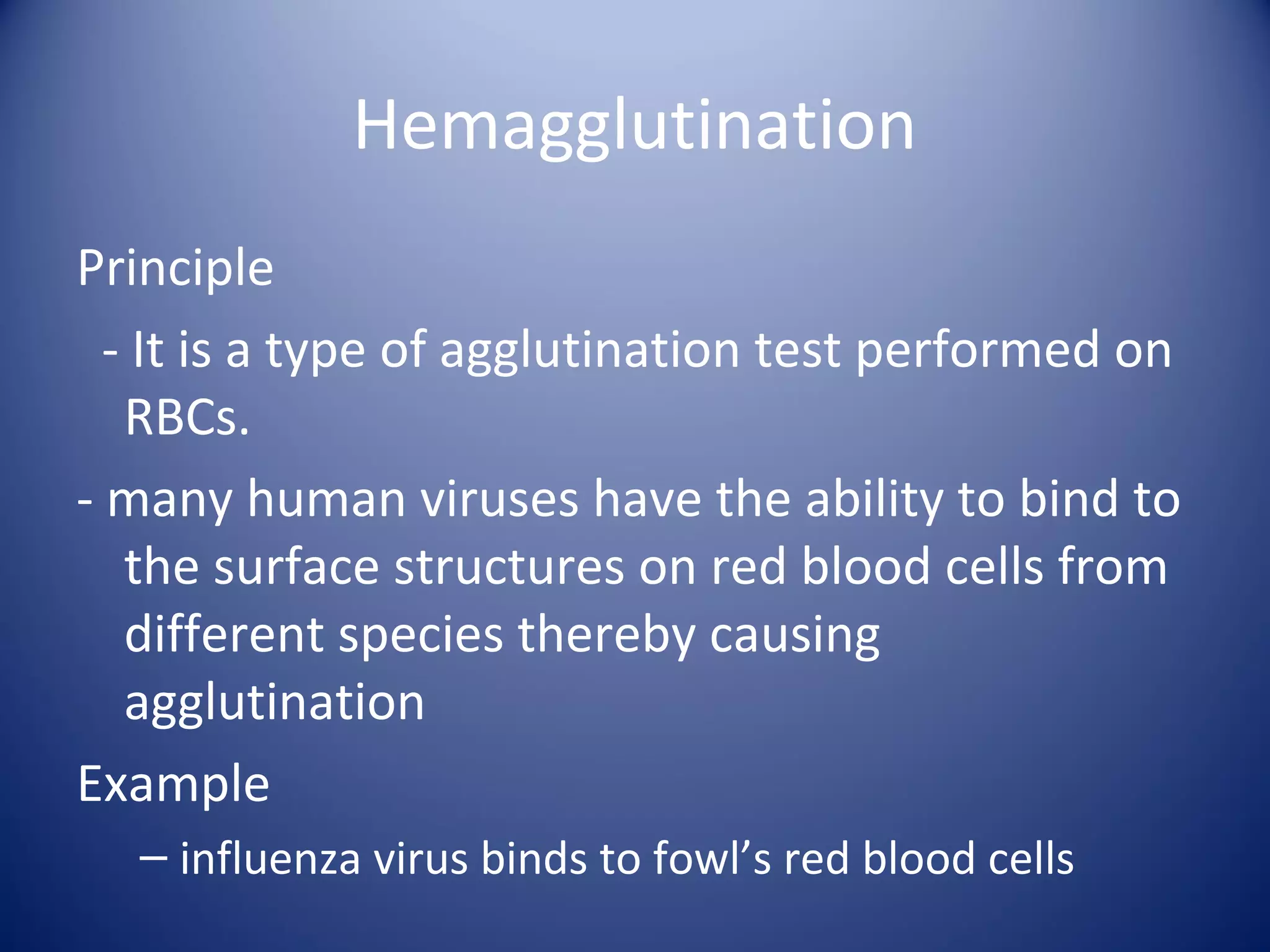 Agglutination | PPT