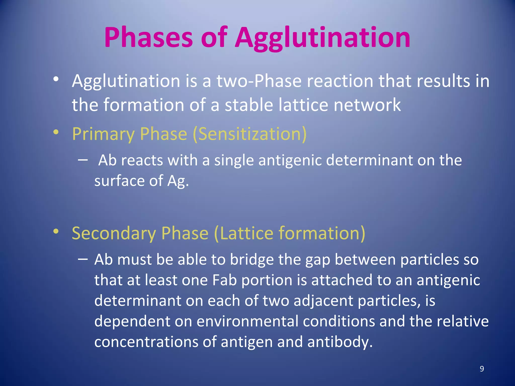 Agglutination | PPT
