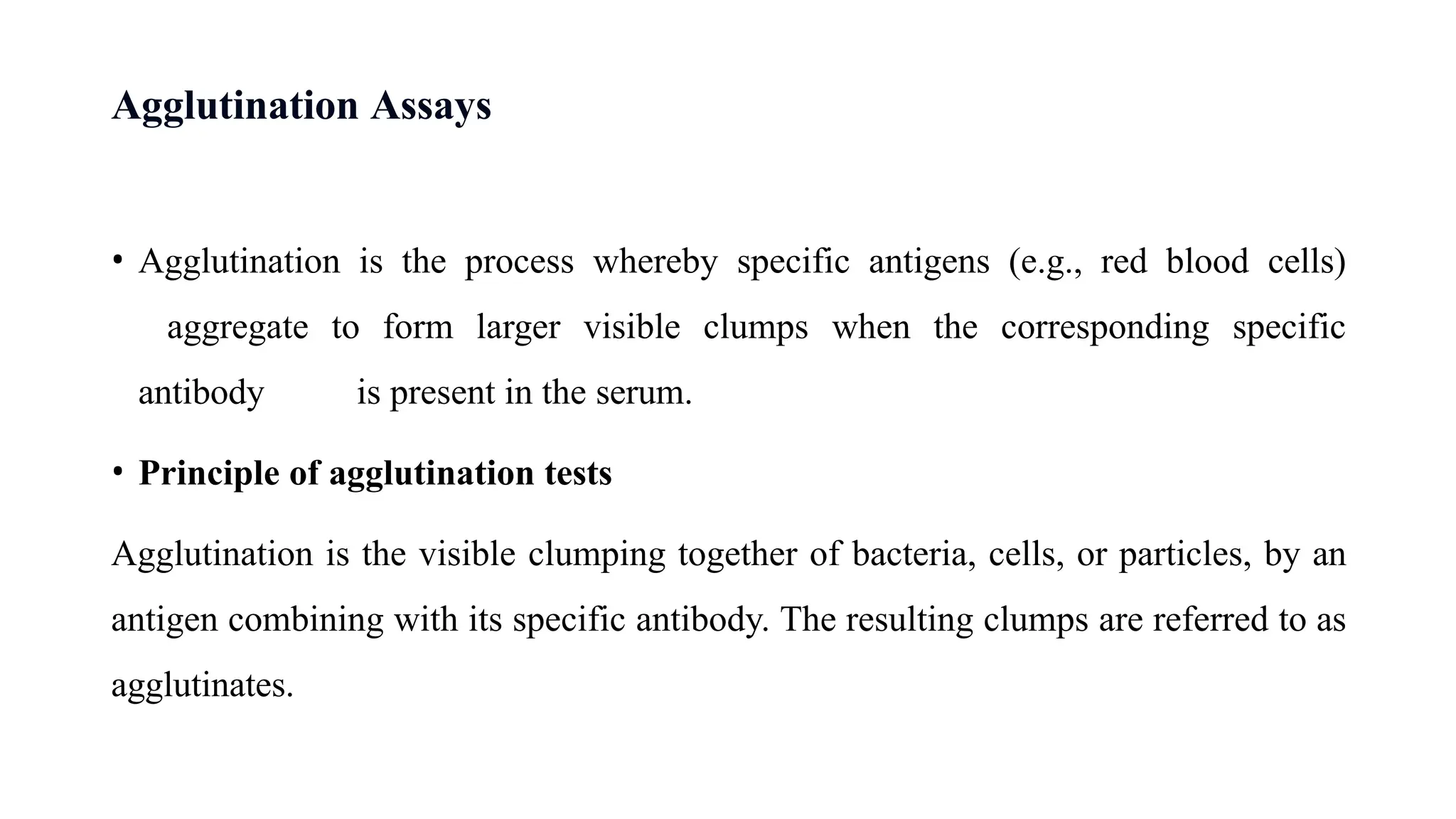 Agglutination Assay.pptx lecturer MVPH 4.pptx