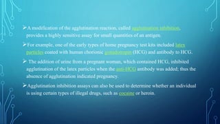 Agglutination inhibition | PPTX