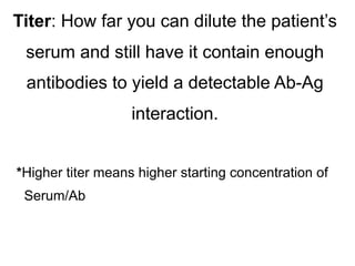 Agglutination lecture | KEY