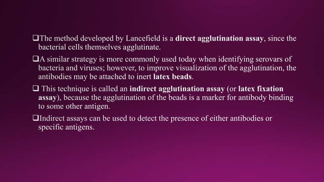 Agglutination | PPT