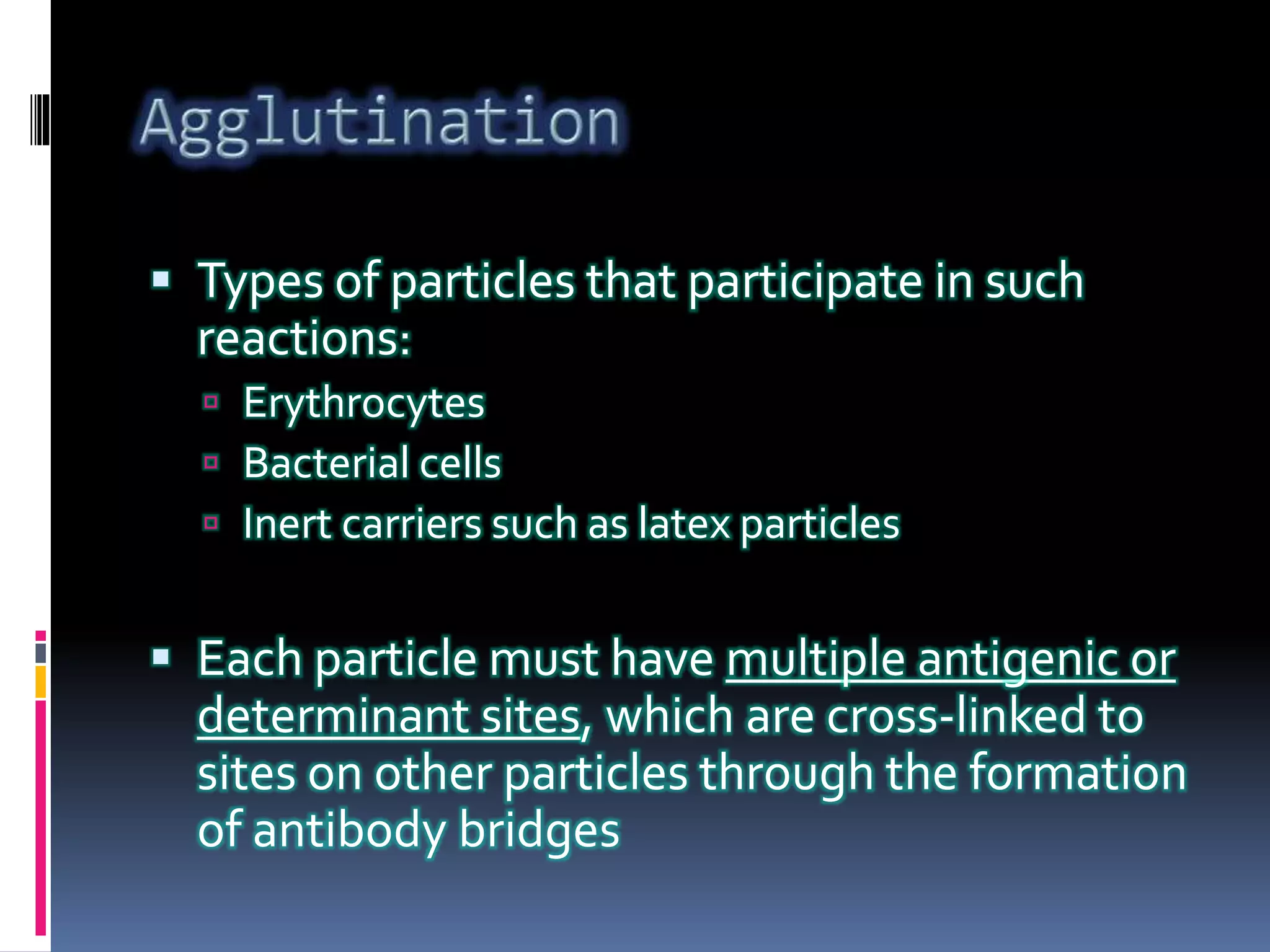 Agglutination reactions | PPTX