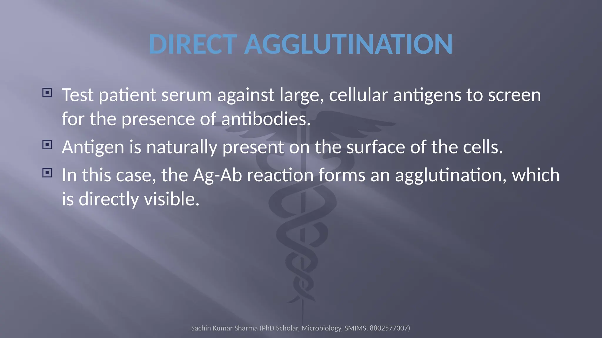 Agglutination reactions: Types, Examples, Advantages, disadvantages ...