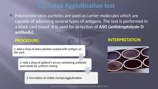 Agglutination reactions: Types, Examples, Advantages, disadvantages ...