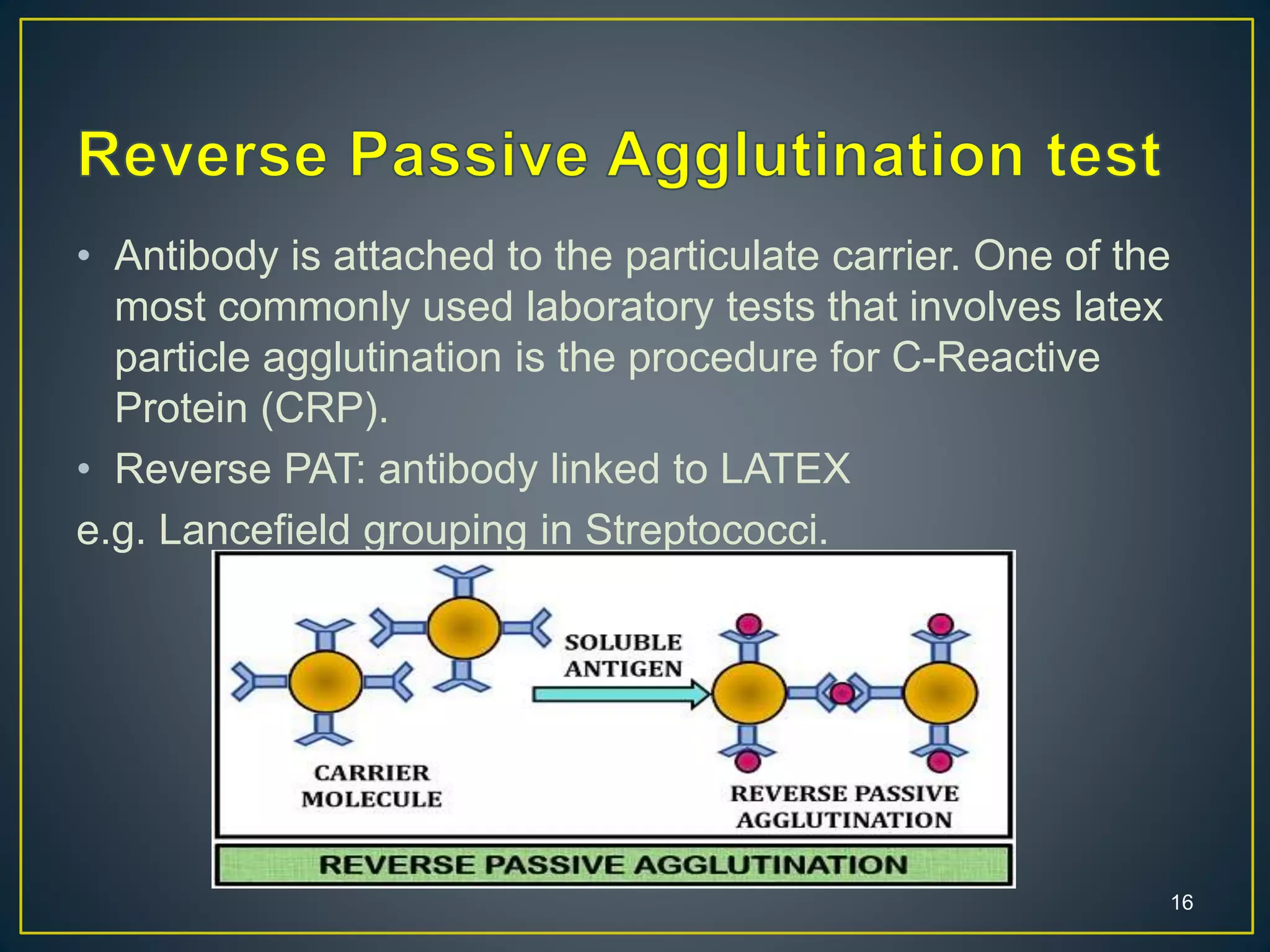 Agglutination test ,antigen antibody reaction | PPTX
