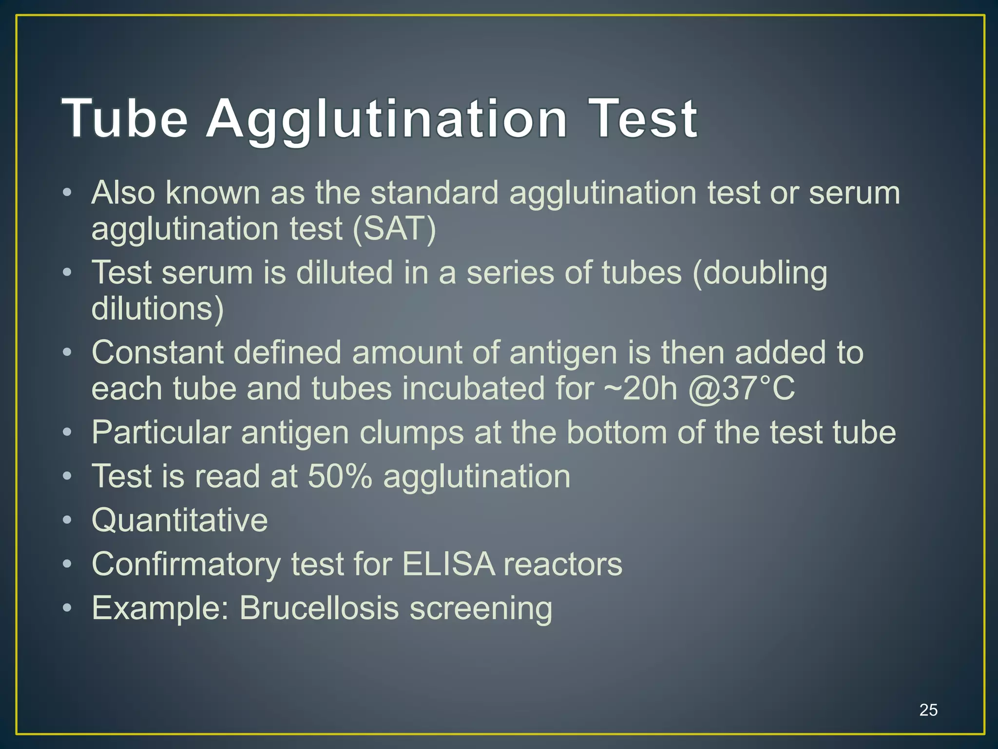Agglutination test ,antigen antibody reaction | PPTX