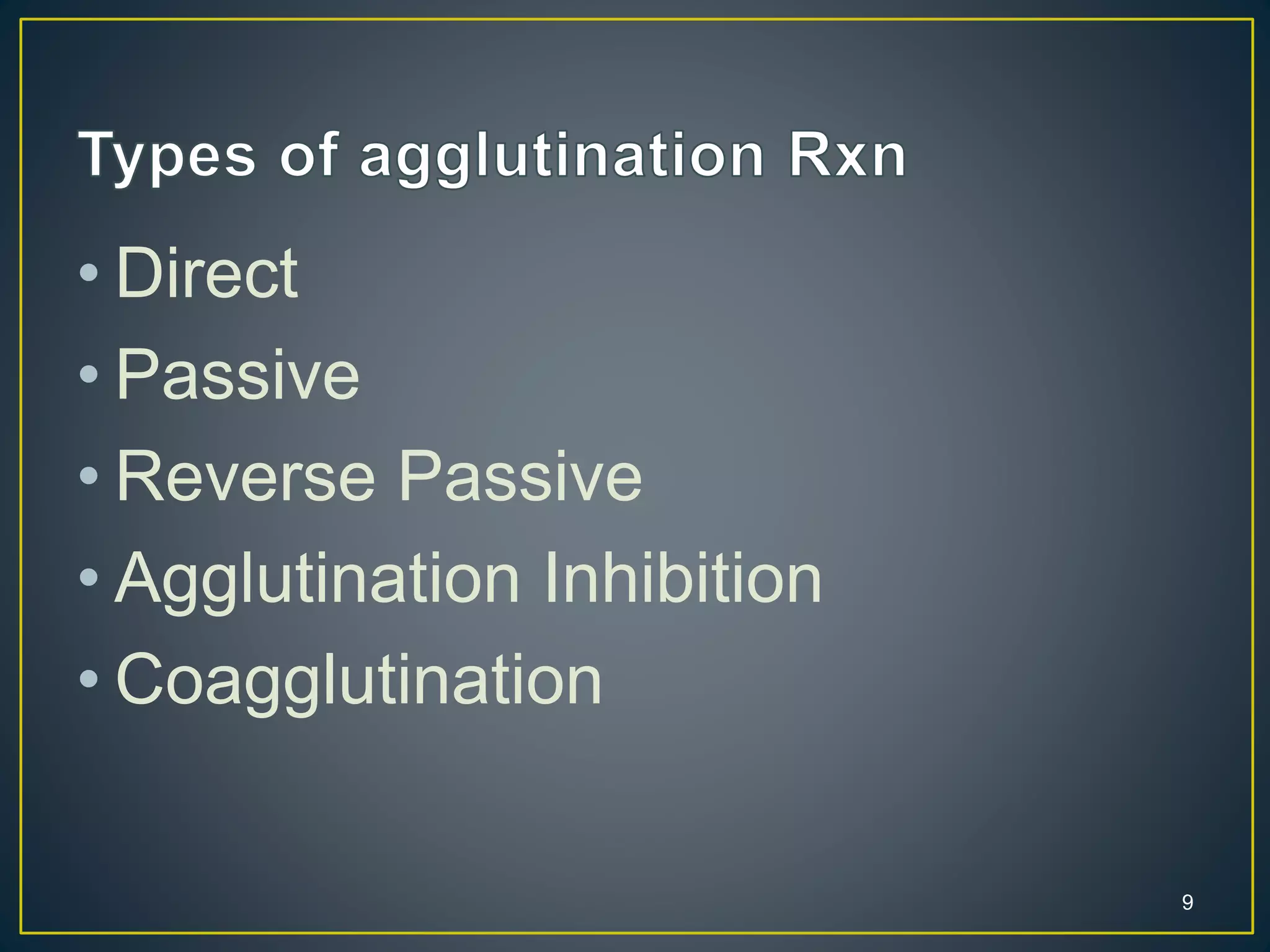 Agglutination test ,antigen antibody reaction | PPTX