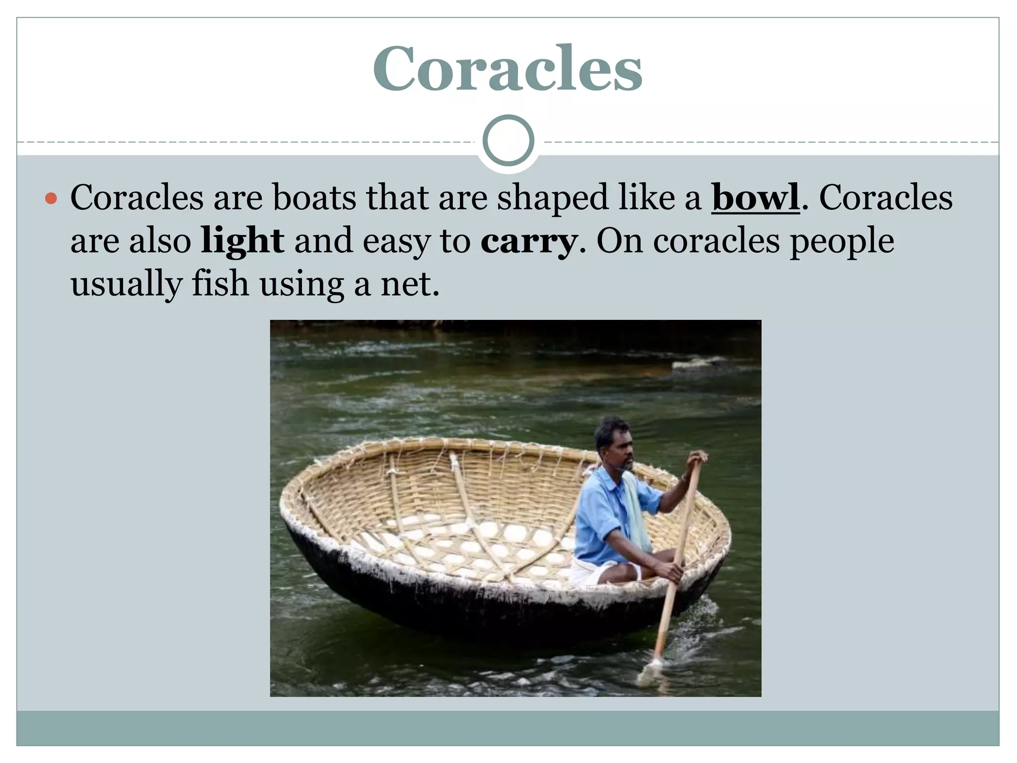 U2L6 social studies - traditional boats | PPTX