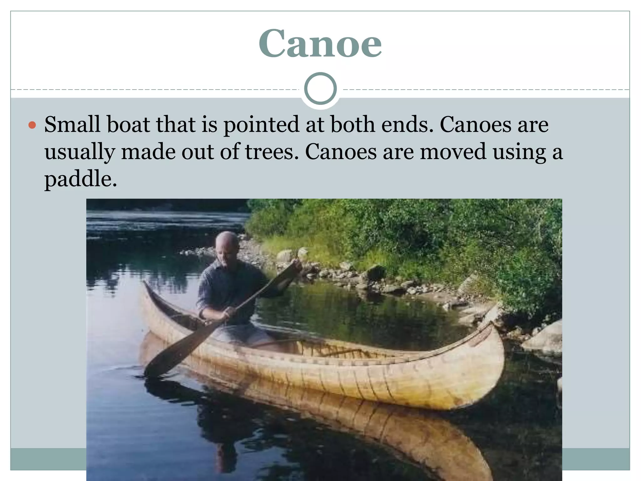 U2L6 social studies - traditional boats | PPTX