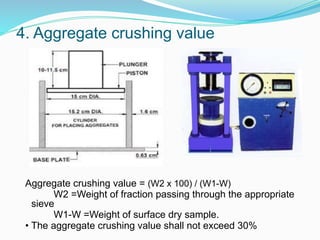 Aggragates and tests on aggregates | PPT