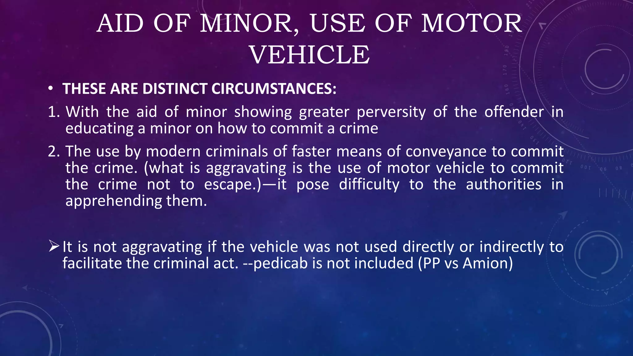 Aggravating circumstances | PPTX