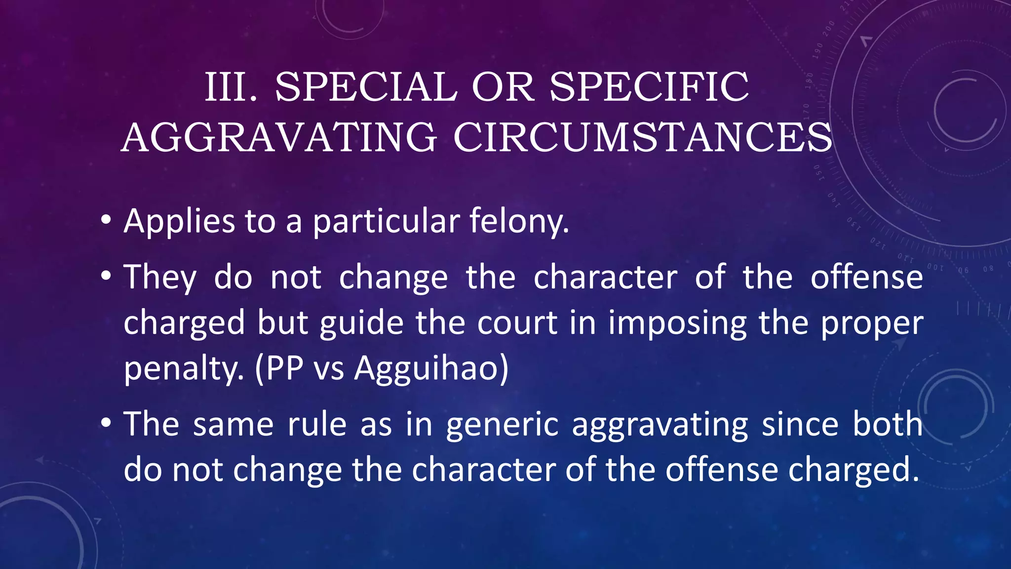 Aggravating circumstances | PPTX