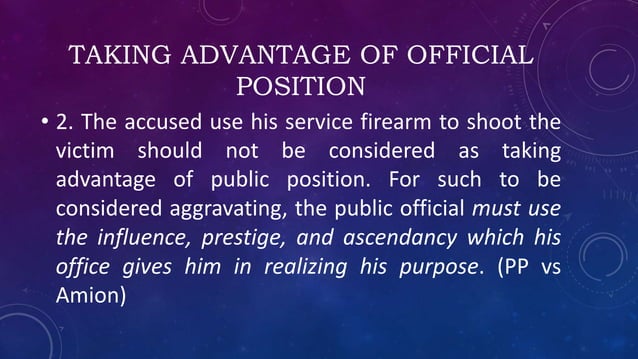 Aggravating circumstances | PPTX