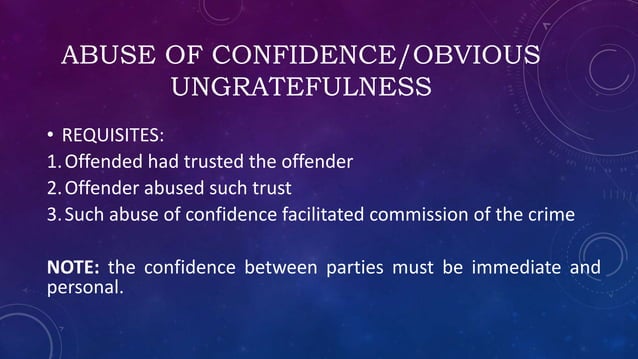 Aggravating circumstances | PPTX