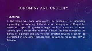 Aggravating circumstances | PPTX