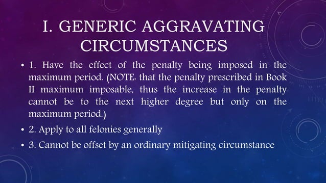 Aggravating circumstances | PPTX