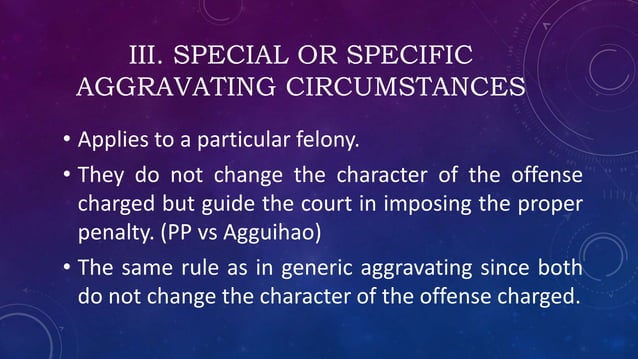Aggravating circumstances | PPTX