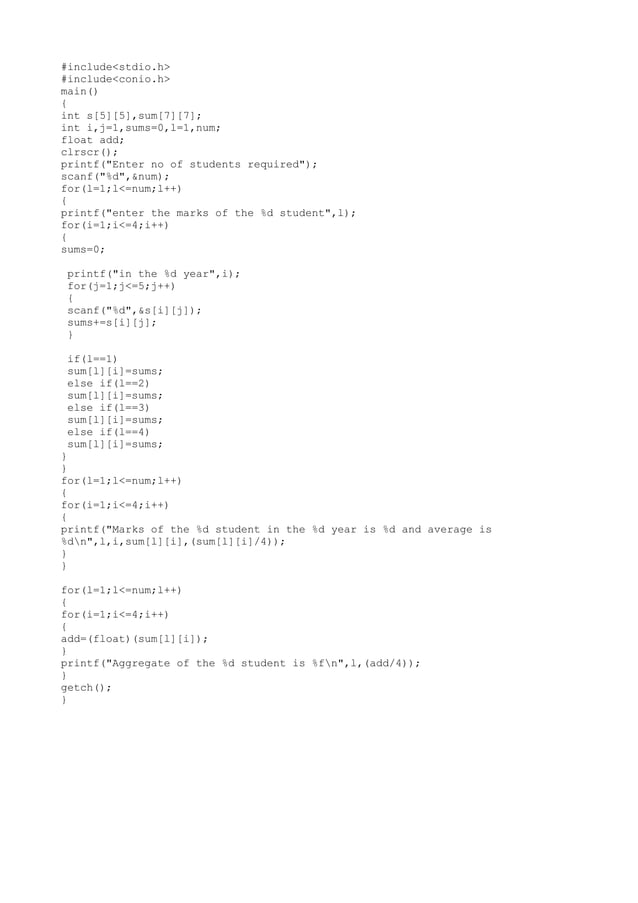 Aggregate | TXT | Programming Languages | Computing