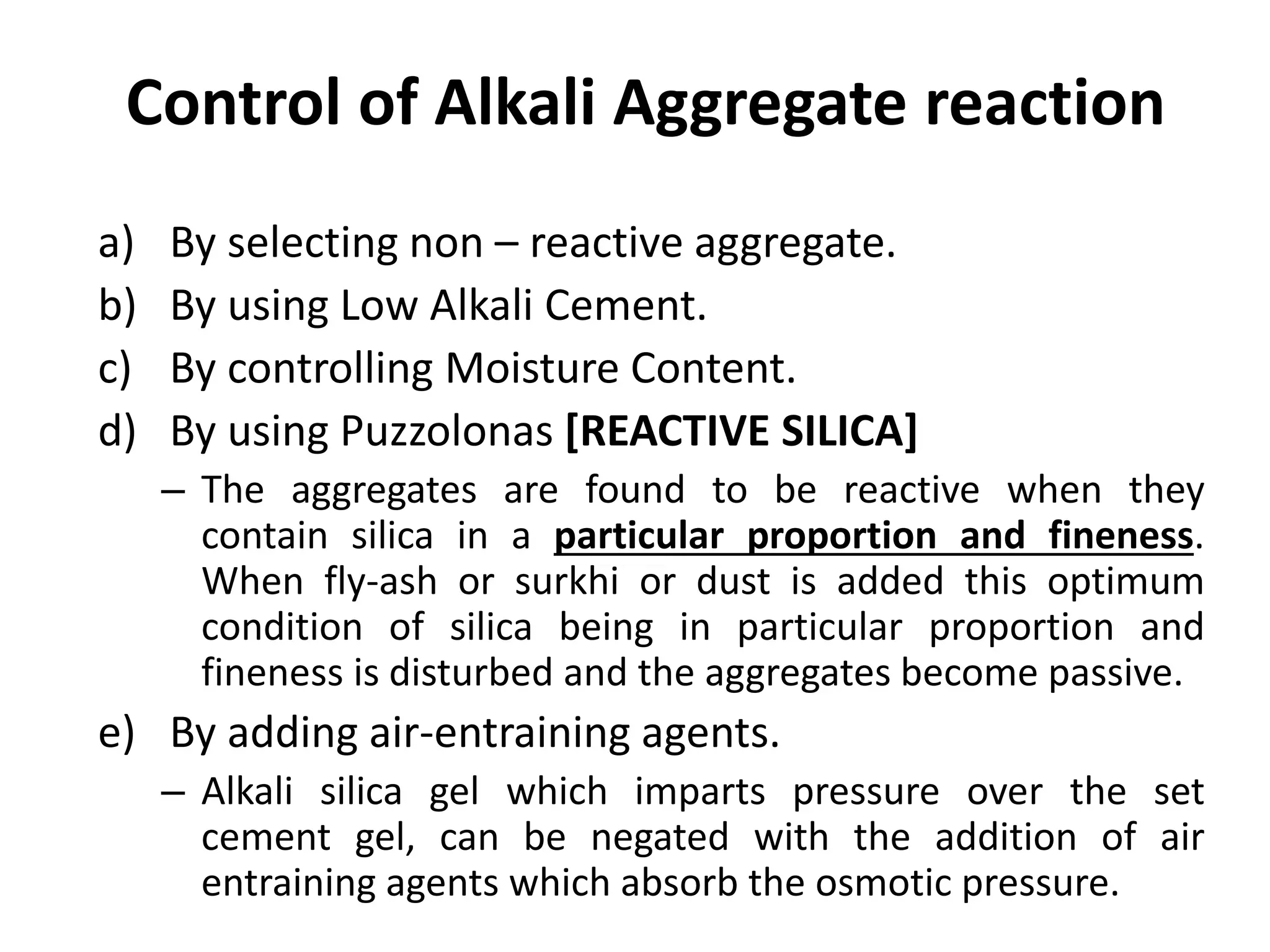Aggregate Coarse Aggregates Testing And Limits Pptx Chemistry Science