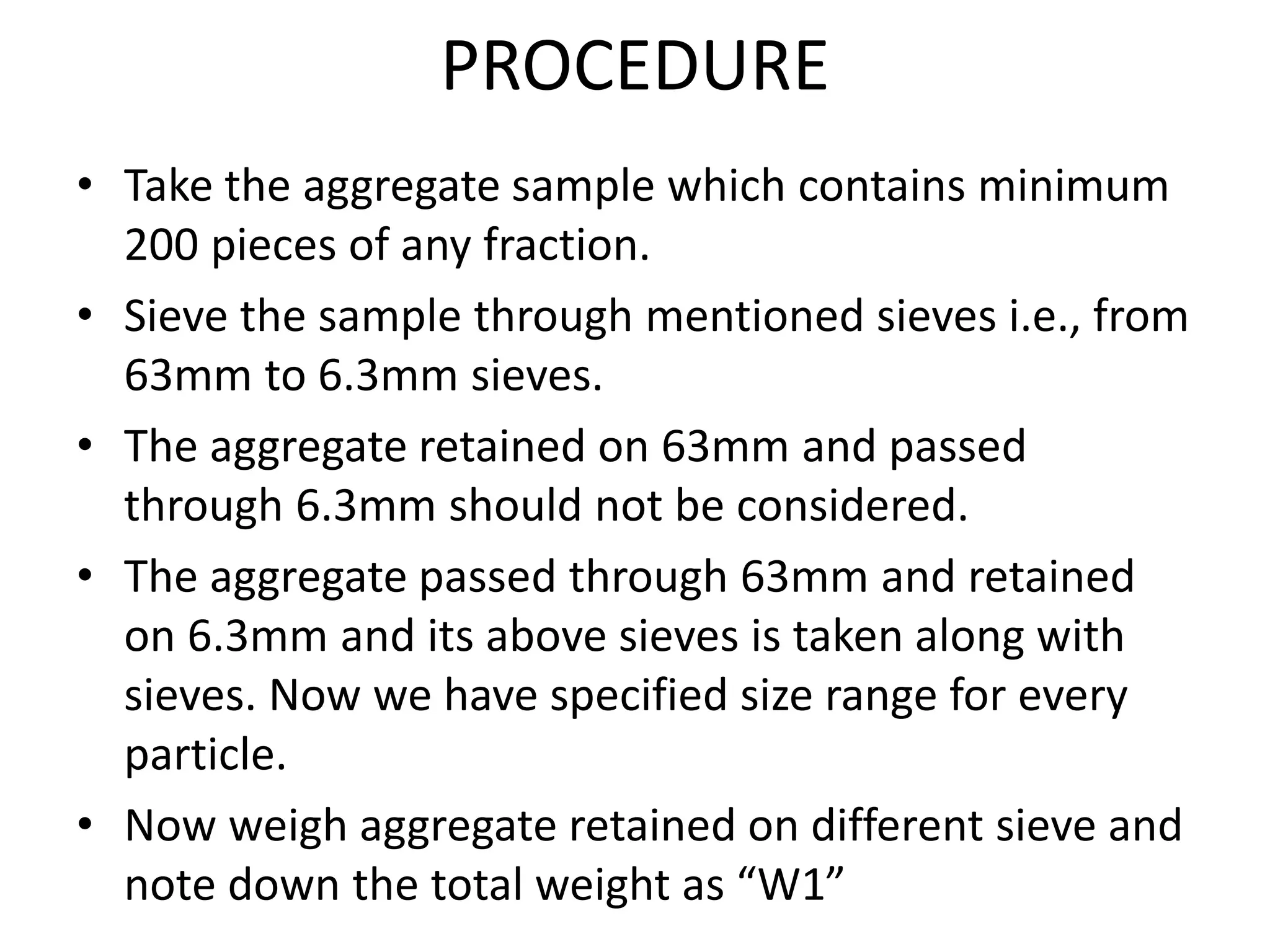 Aggregate Coarse Aggregates Testing And Limits Pptx Chemistry Science