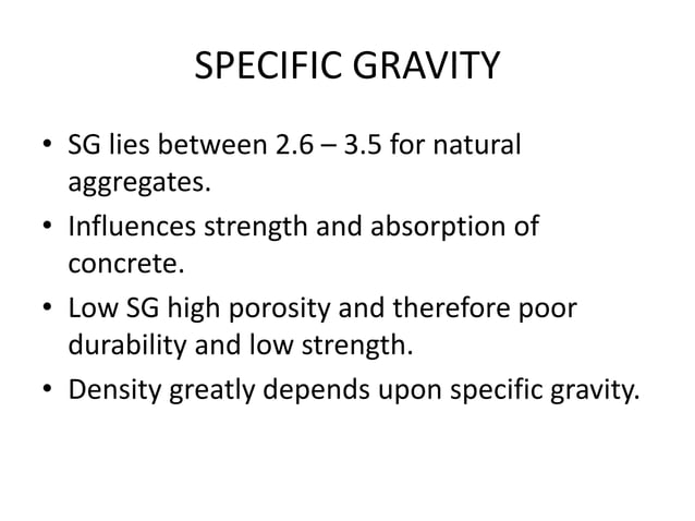 Aggregate Coarse Aggregates Testing And Limits Pptx Chemistry Science